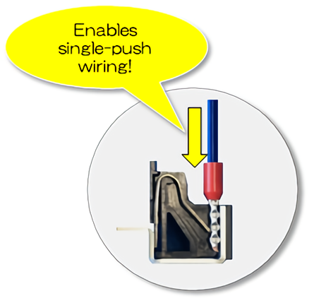 Labor-saving Spring Terminal Equipment | Fuji Electric Global